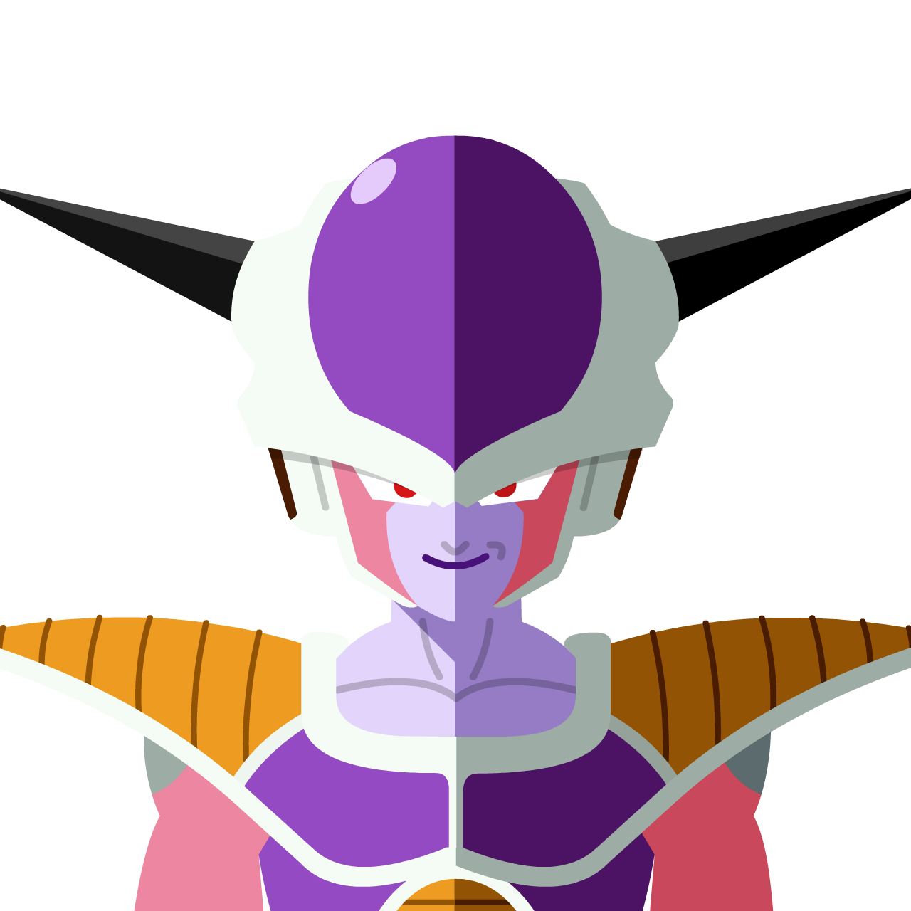 Dragon Ball’s Frieza (1st Form) Flat Icon & Avatar • Yoolk • Digital Ninja