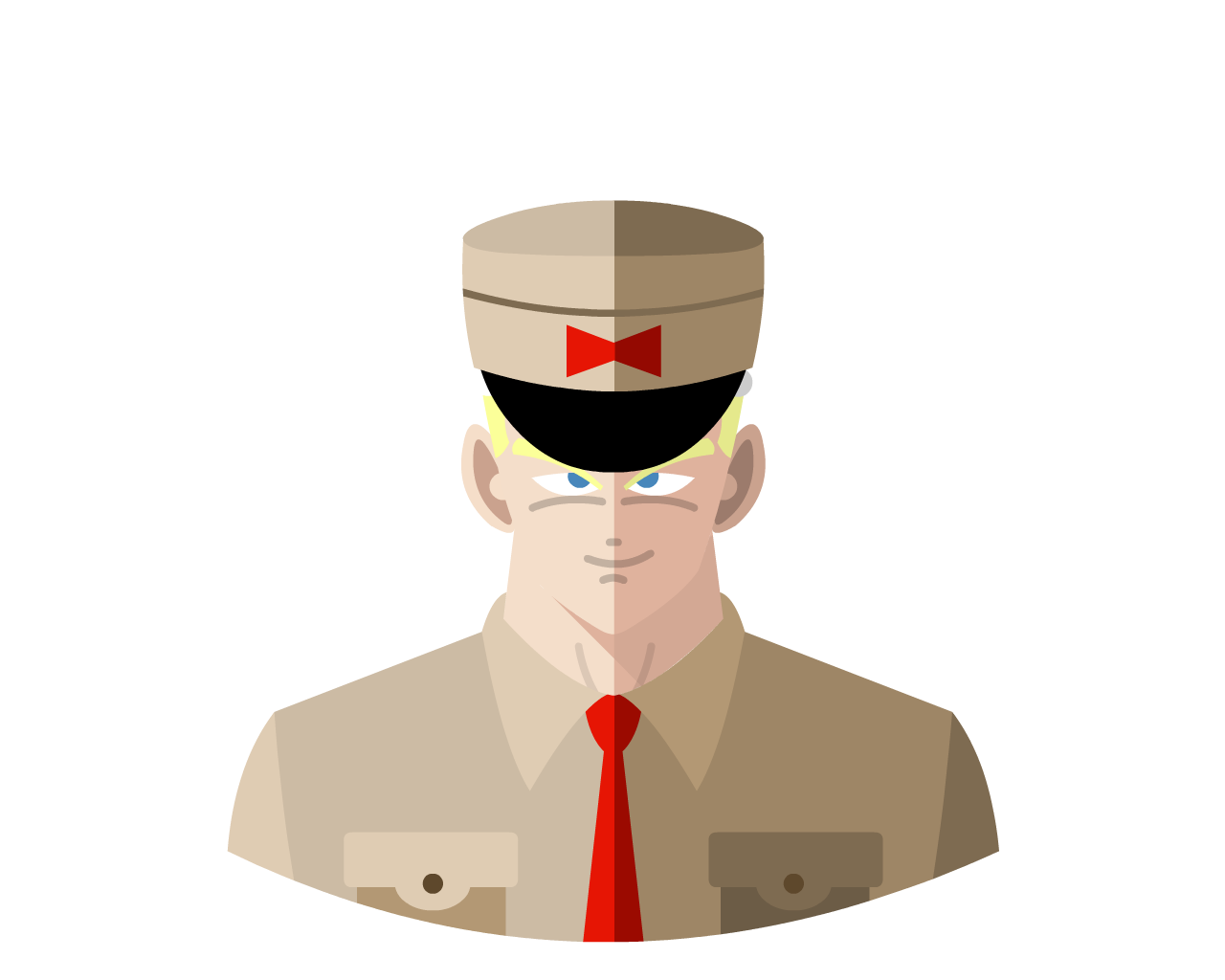 Dragon Ball’s General Blue Flat Icon & Avatar • Yoolk • Digital Ninja