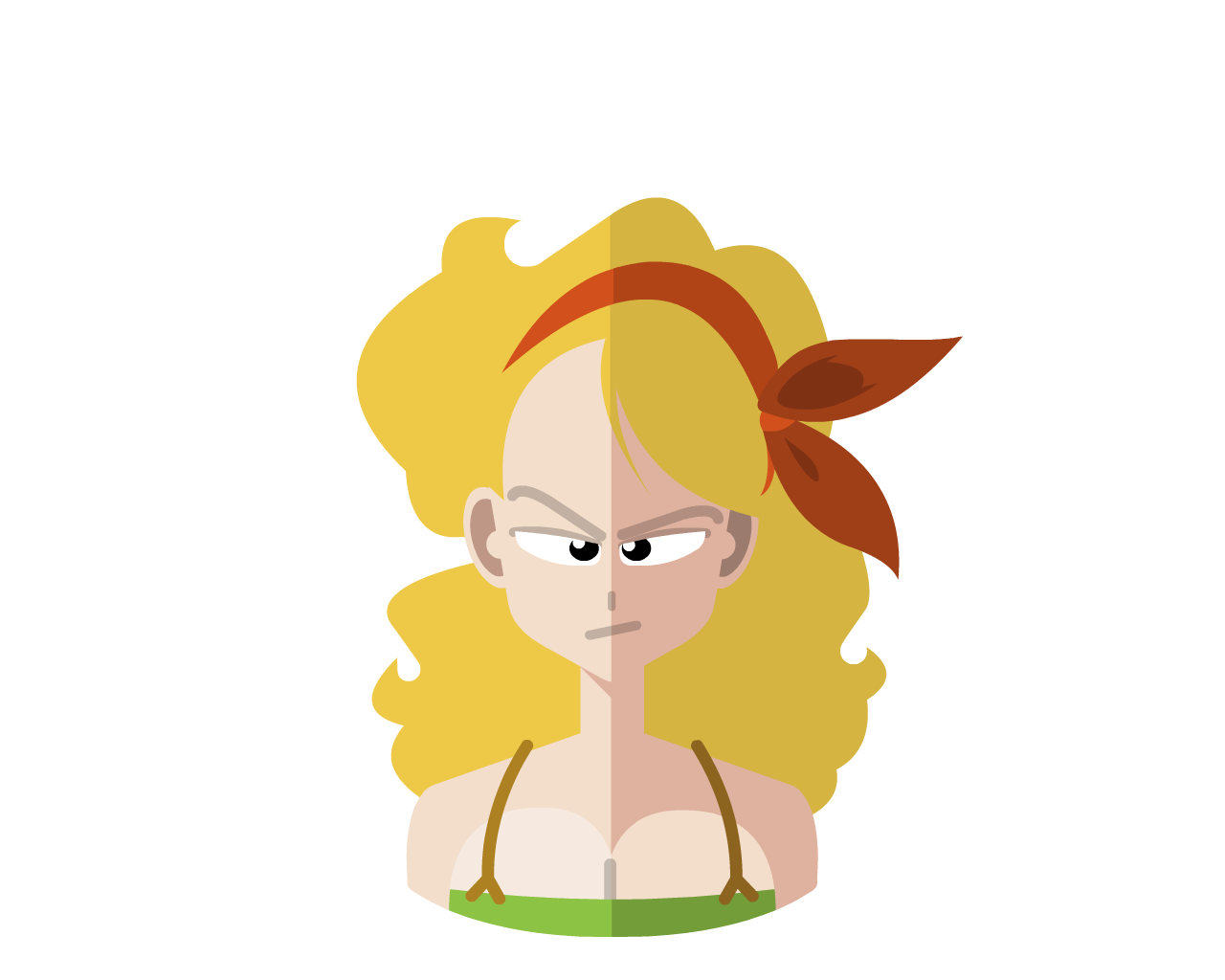 Dragon Ball’s Launch Flat Icon & Avatar • Yoolk • Digital Ninja