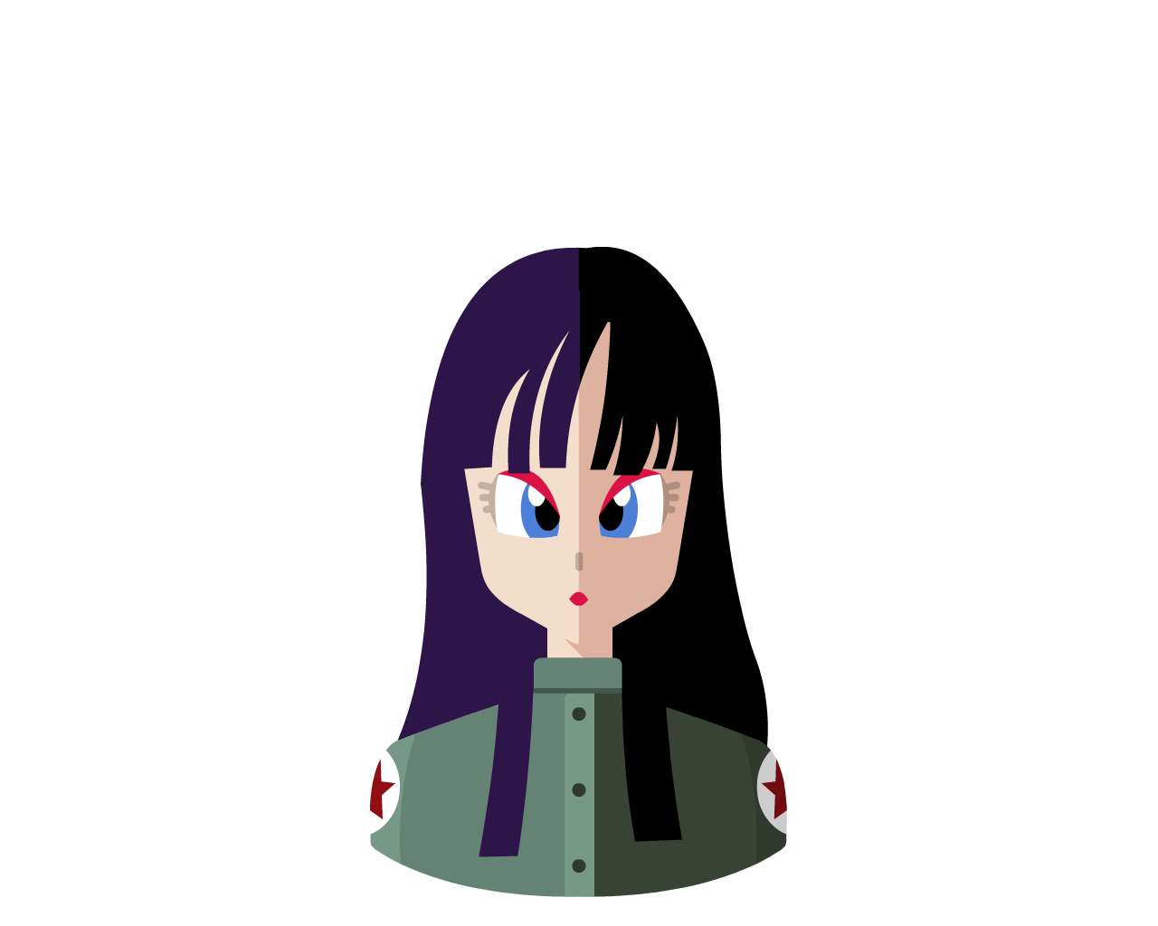 Dragon Ball’s Mai Flat Icon & Avatar • Yoolk • Digital Ninja