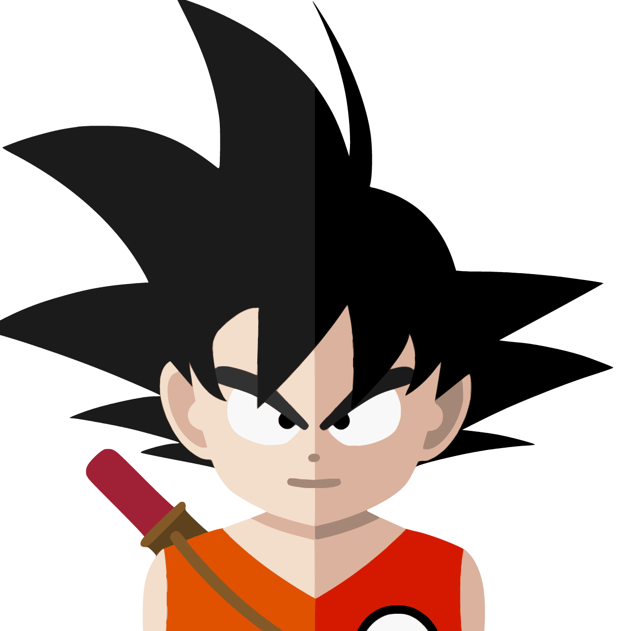 Dragon Ball’s Songoku Flat Icon & Avatar • Yoolk • Digital Ninja