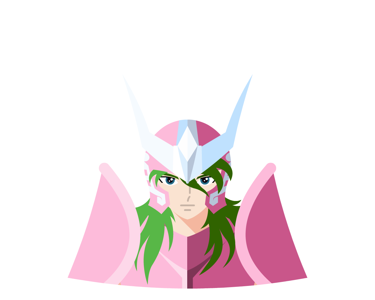 Saint Seiya’s Andromeda Flat Icon & Avatar • Yoolk • Digital Ninja