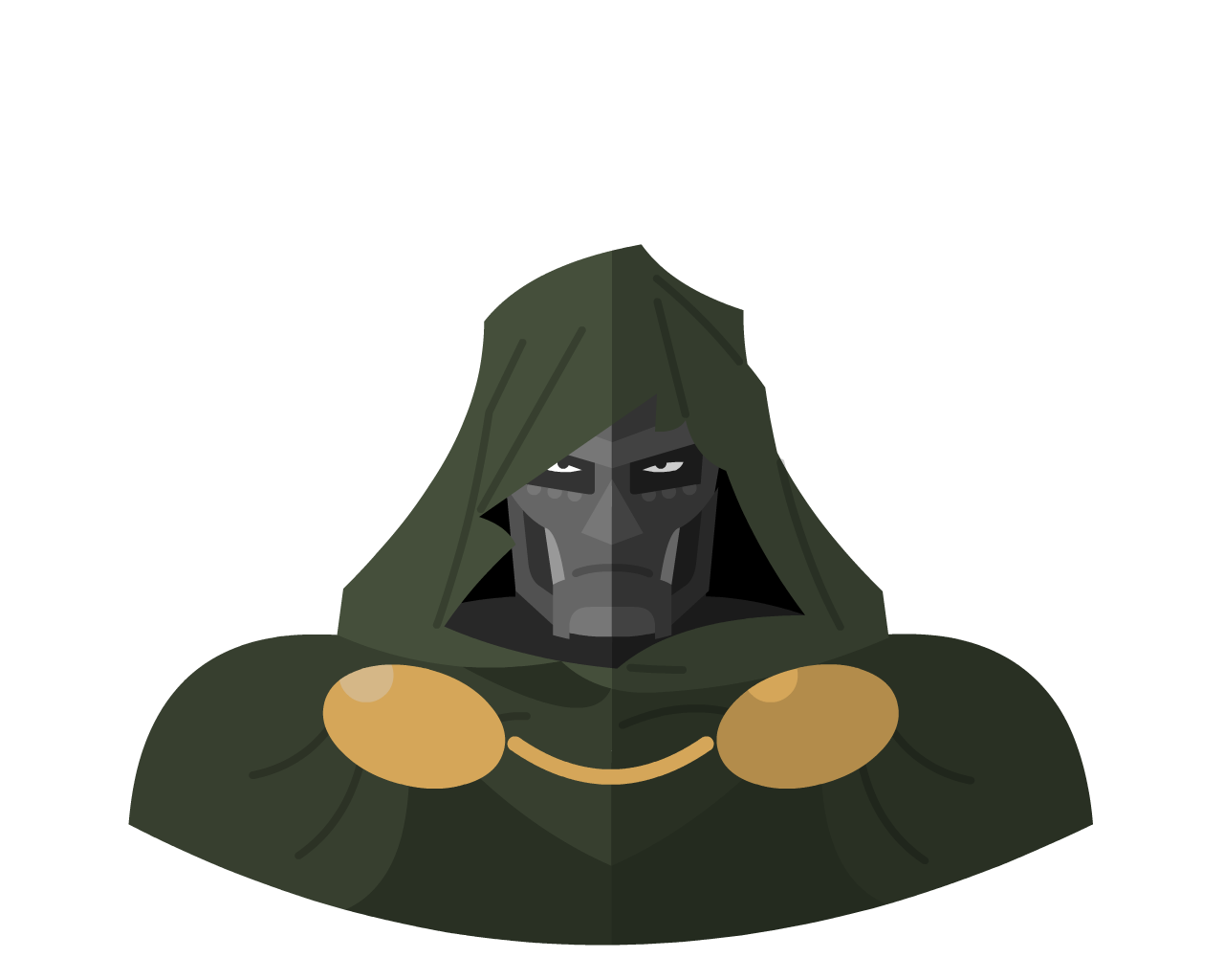 Marvel’s Dr Doom Flat Icon & Avatar • Yoolk • Digital Ninja