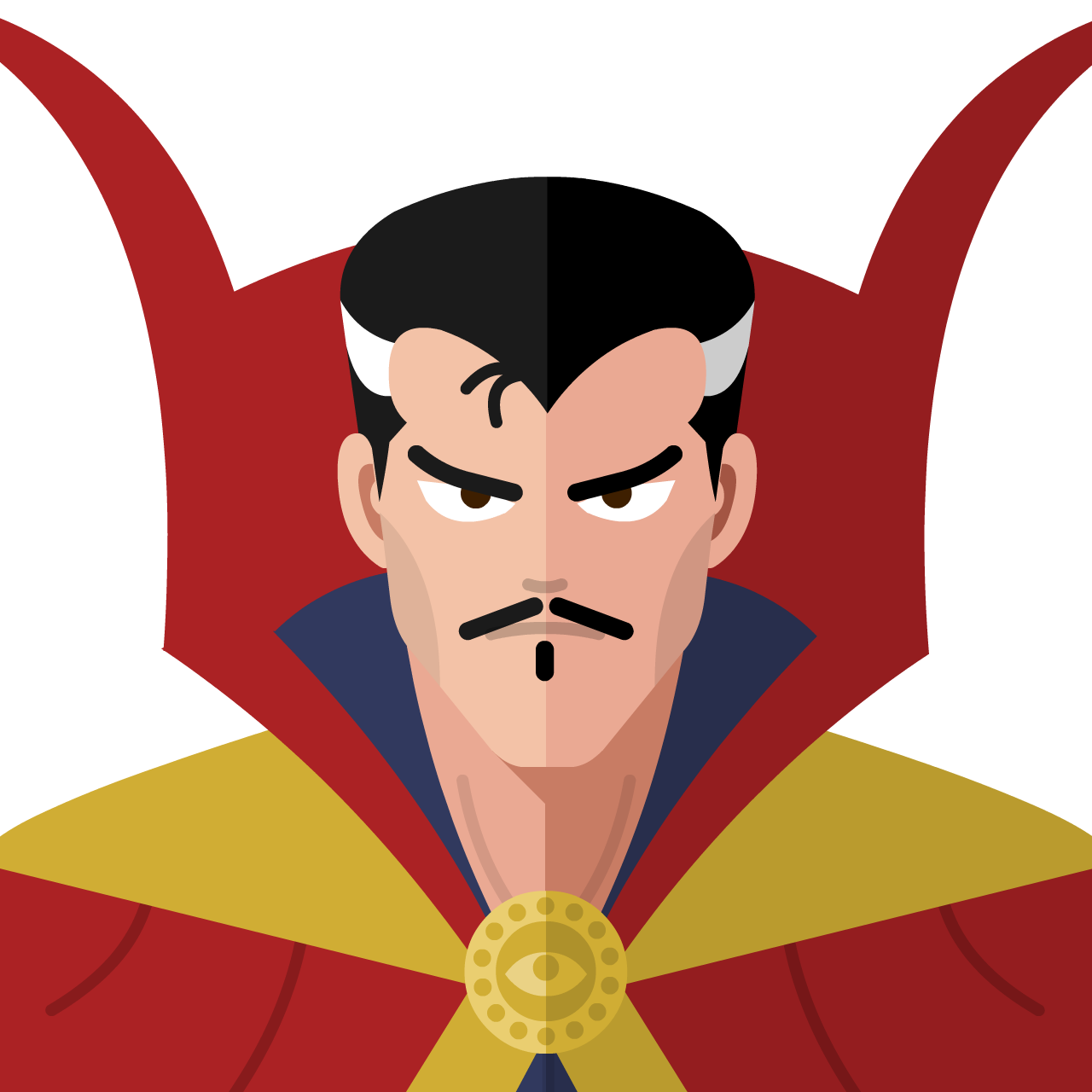 Marvel’s Dr Strange Flat Icon & Avatar • Yoolk • Digital Ninja