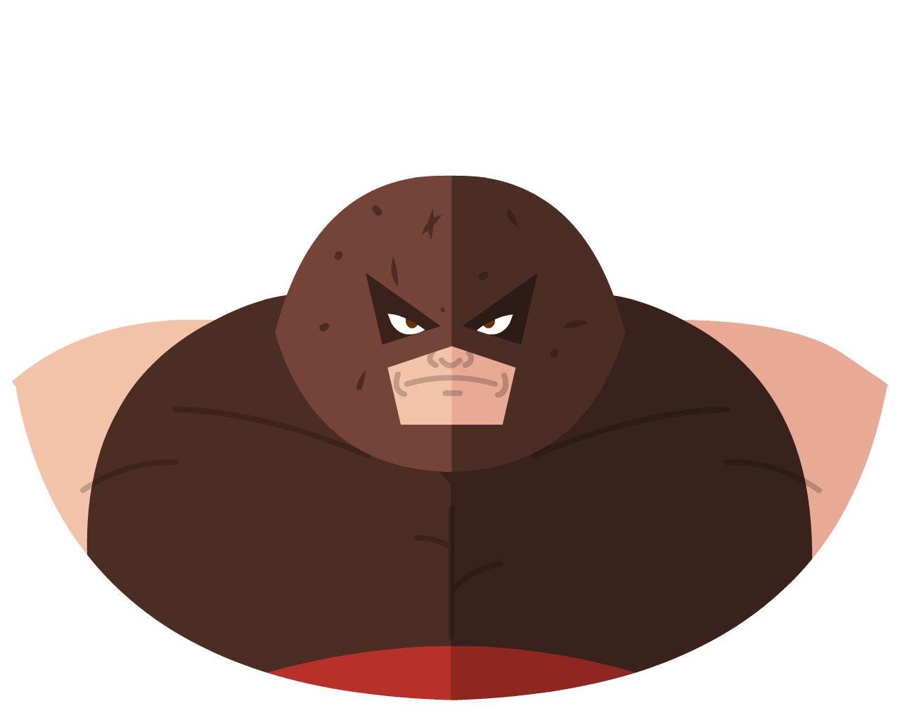Marvel’s Juggernaut Flat Icon & Avatar • Yoolk • Digital Ninja
