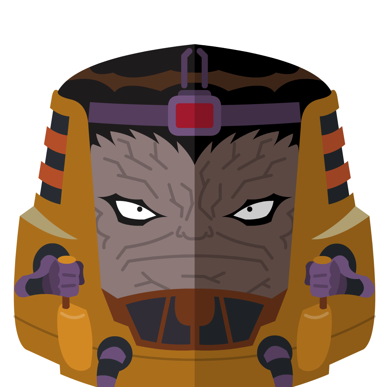Marvel’s Modok Flat Icon & Avatar • Yoolk • Digital Ninja