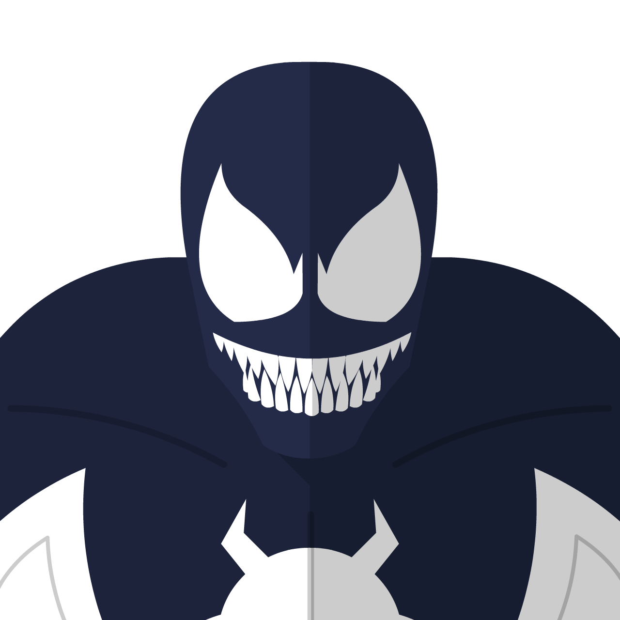 Marvel’s Venom Flat Icon & Avatar • Yoolk • Digital Ninja