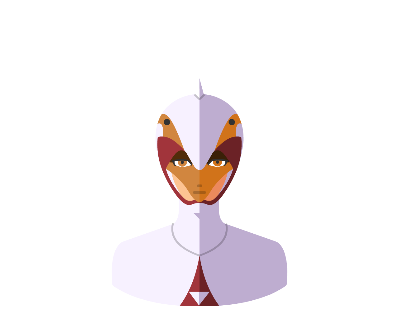 Gatchaman’s Swann Flat Icon & Avatar • Yoolk • Digital Ninja