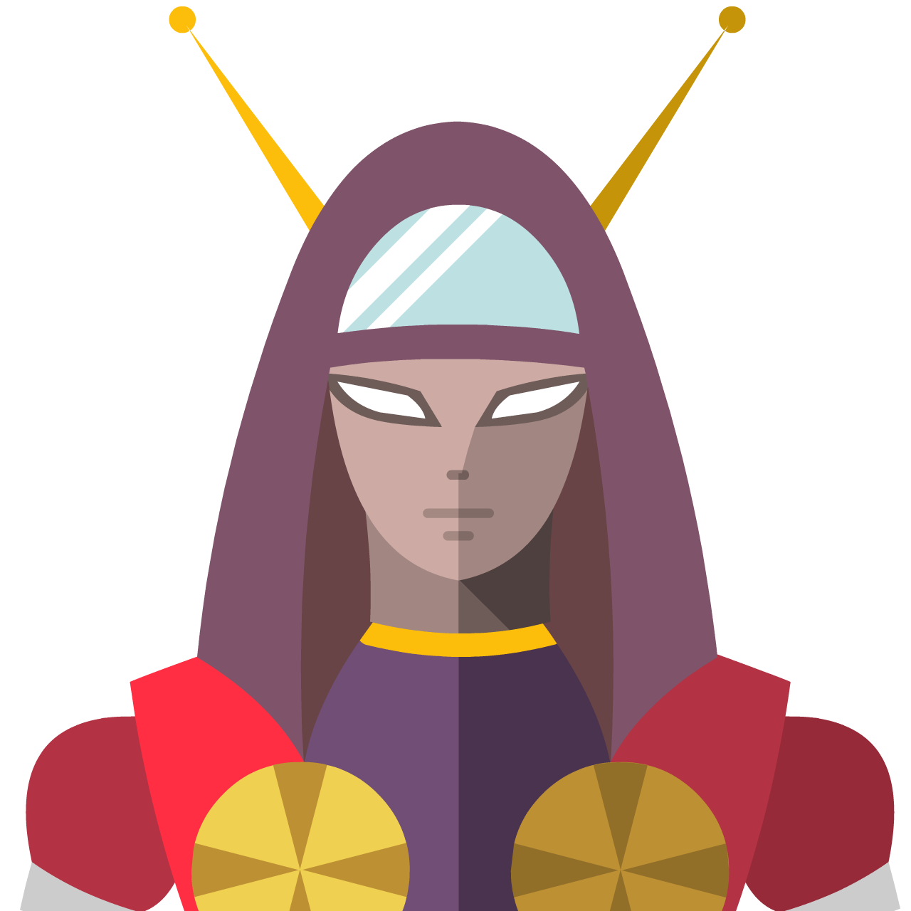 Go Nagai’s Venus A Flat Icon & Avatar • Yoolk • Digital Ninja