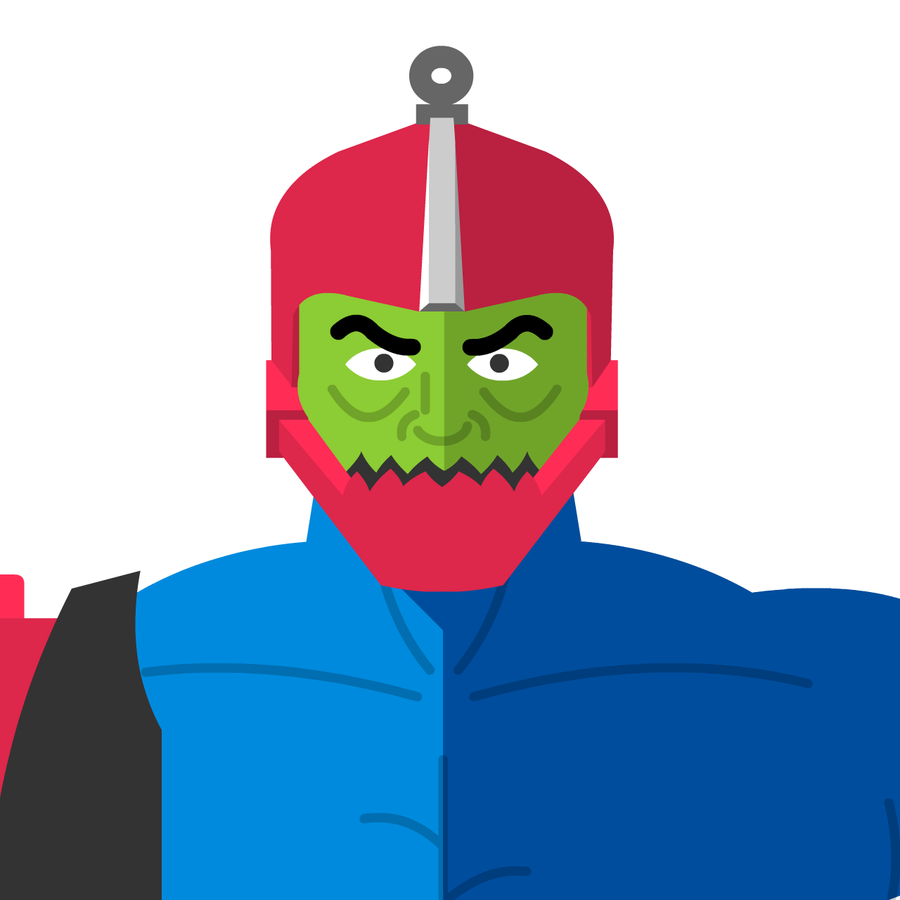MOTU Trap Jaw Flat Icon & Avatar • Yoolk • Digital Ninja