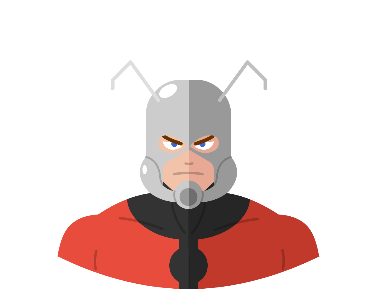 Marvel’s Ant-Man Flat Icon & Avatar • Yoolk • Digital Ninja