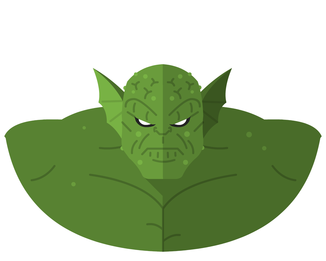 Marvel’s Abomination Flat Icon & Avatar • Yoolk • Digital Ninja