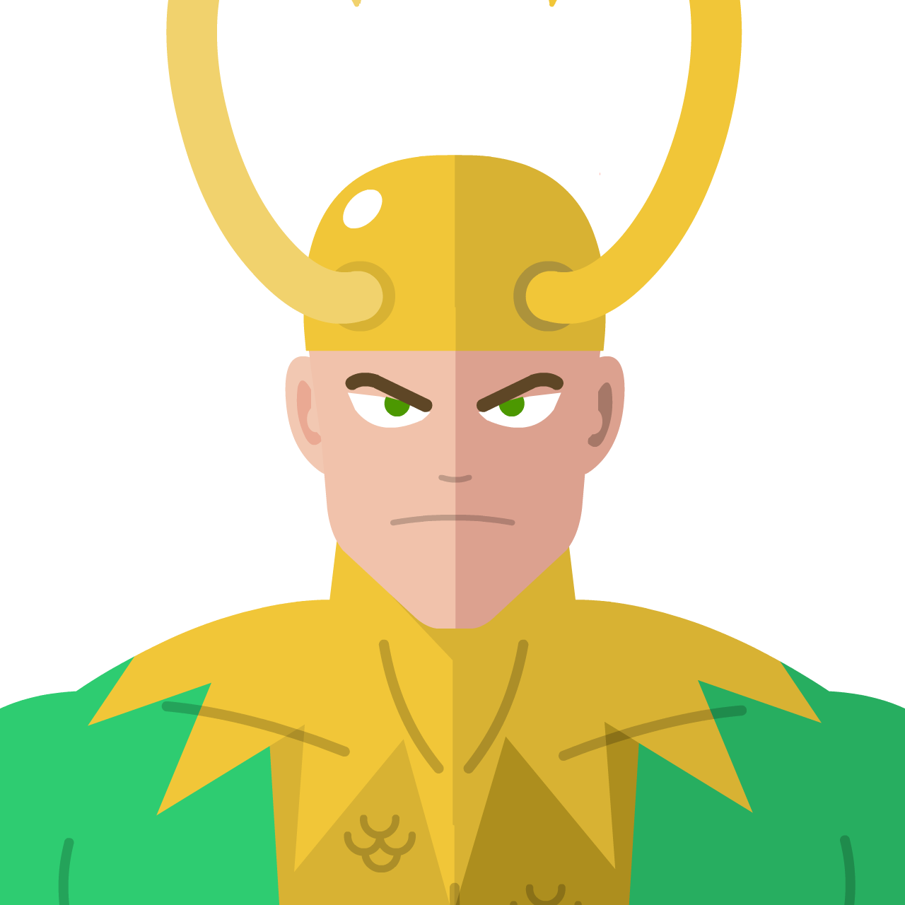 Marvel’s Loki Flat Icon & Avatar • Yoolk • Digital Ninja