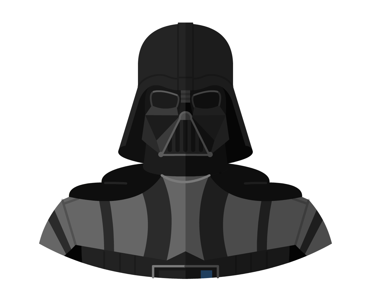 Star Wars’s Darth Vader Flat Icon & Avatar • Yoolk • Digital Ninja