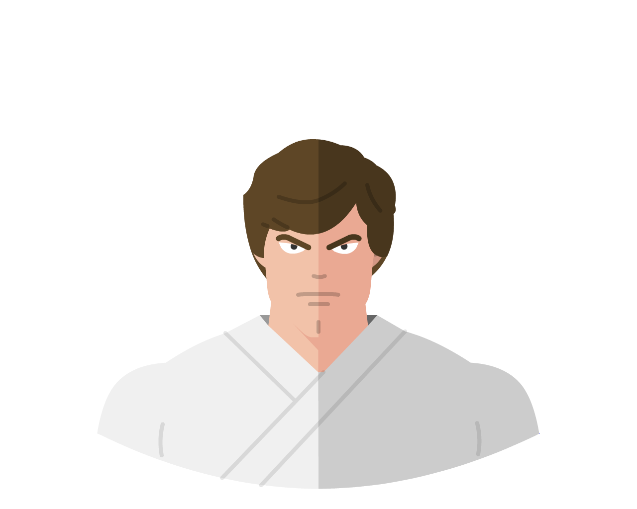 Star Wars’s Luke Skywalker Flat Icon & Avatar • Yoolk • Digital Ninja