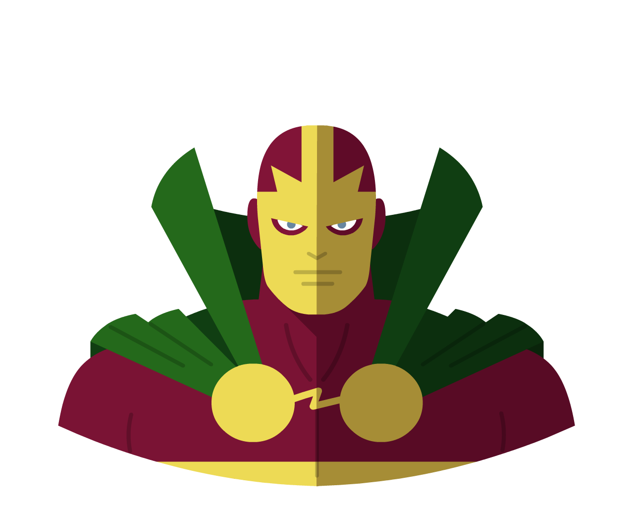 DC's Mr Miracle Flat Icon & Avatar • Yoolk • Digital Ninja