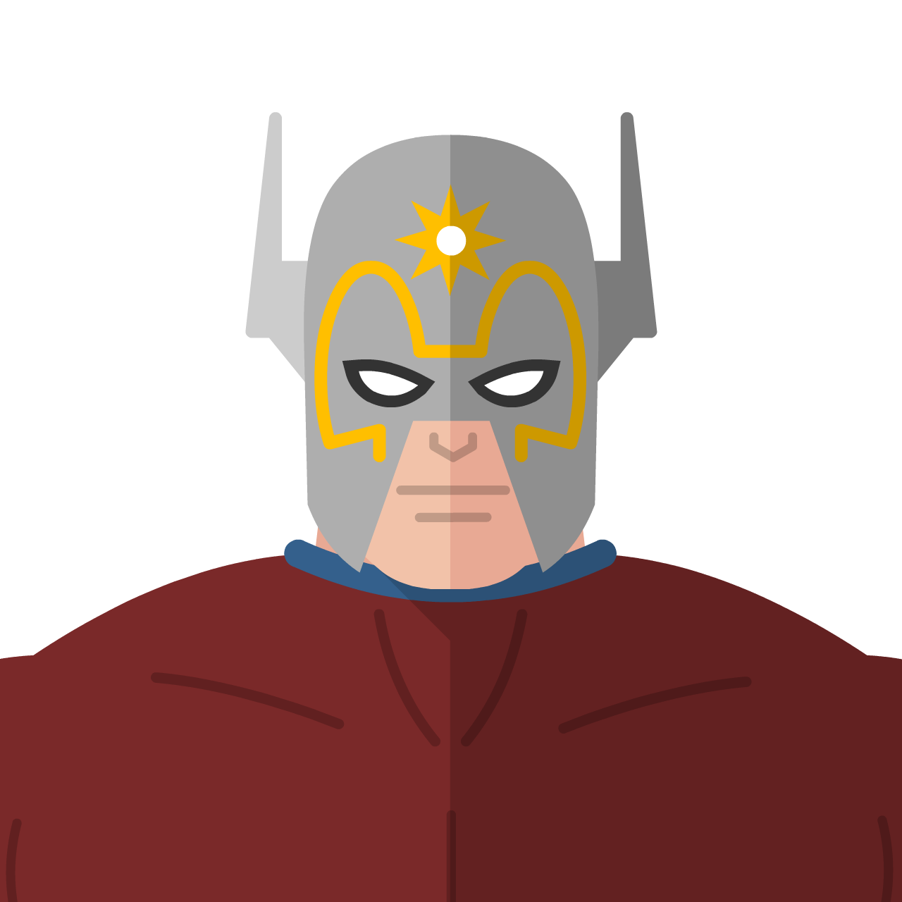 DC's Orion Flat Icon & Avatar • Yoolk • Digital Ninja