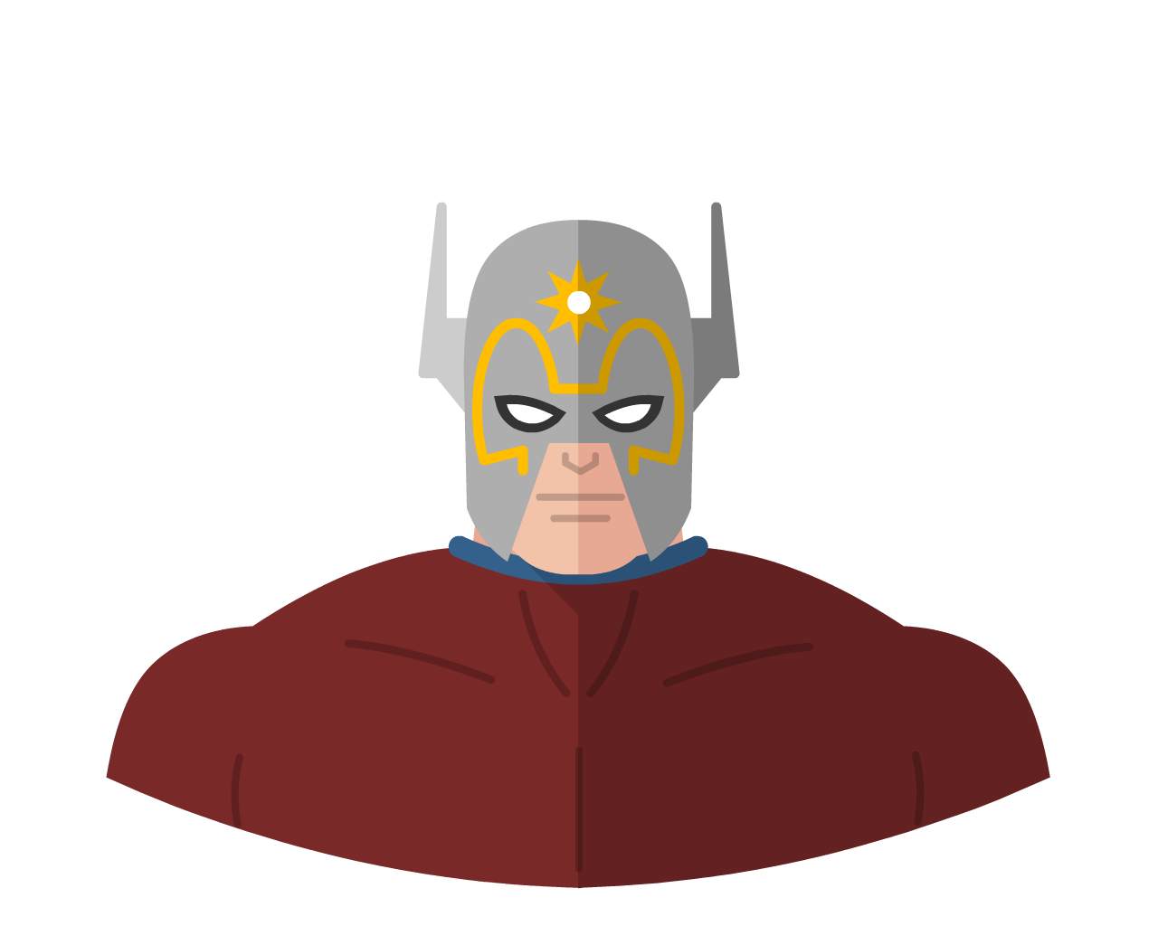 DC's Orion Flat Icon & Avatar • Yoolk • Digital Ninja