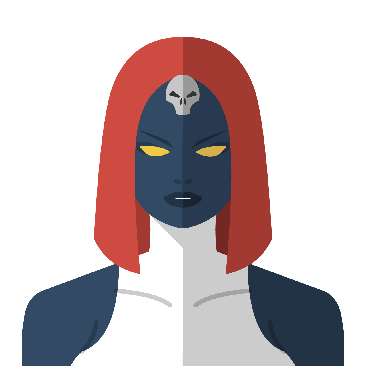 Marvel’s Mystic Flat Icon & Avatar • Yoolk • Digital Ninja