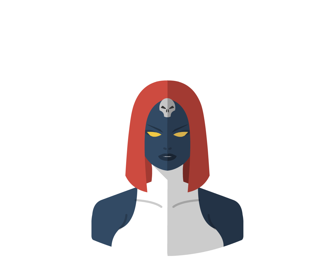 Marvel’s Mystic Flat Icon & Avatar • Yoolk • Digital Ninja