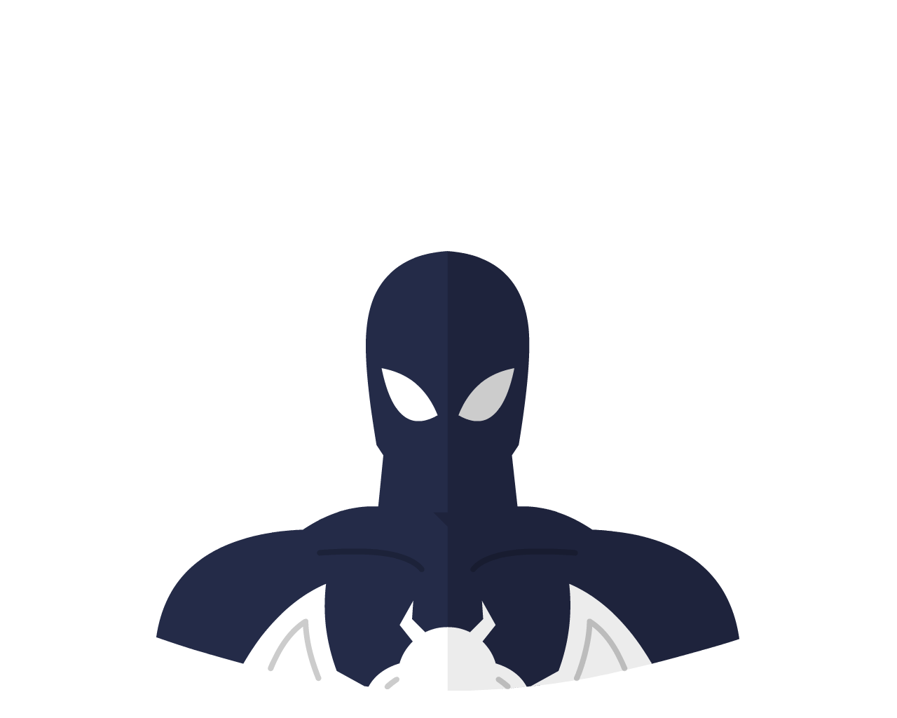 Marvel’s Spiderman (Symbiote) Flat Icon & Avatar • Yoolk • Digital Ninja