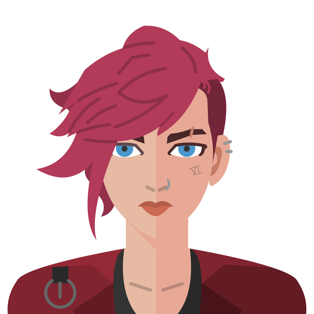 Arcane Vi Flat Icon & Avatar • Yoolk • Digital Ninja