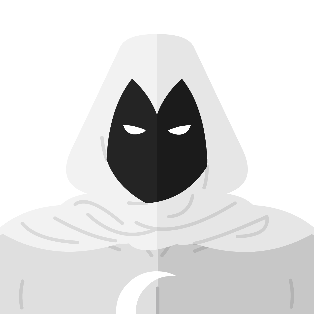 Marvel’s Moon Knight Flat Icon & Avatar • Yoolk • Digital Ninja