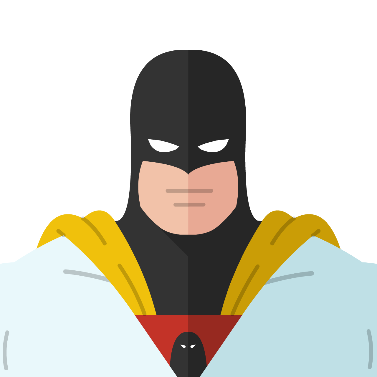 DC's Space ghost Flat Icon & Avatar • Yoolk • Digital Ninja