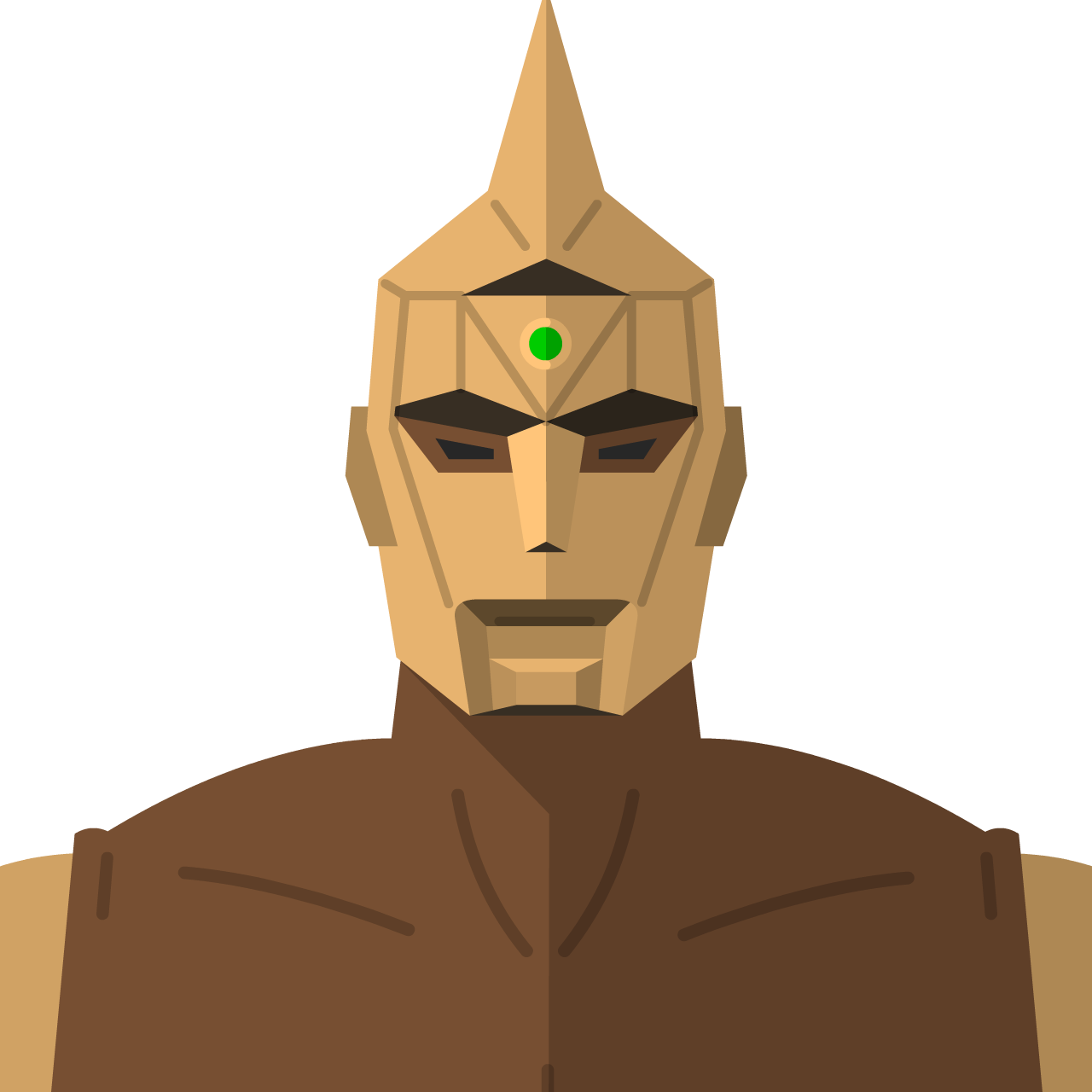 Spectreman Flat Icon & Avatar • Yoolk • Digital Ninja