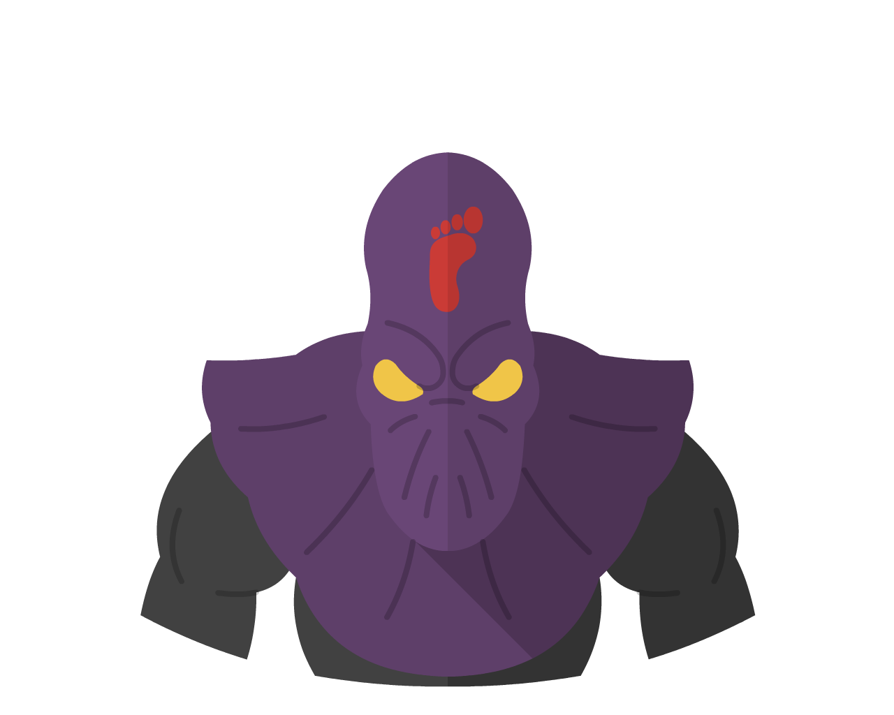 TMNT’s Foot Soldier Flat Icon & Avatar • Yoolk • Digital Ninja