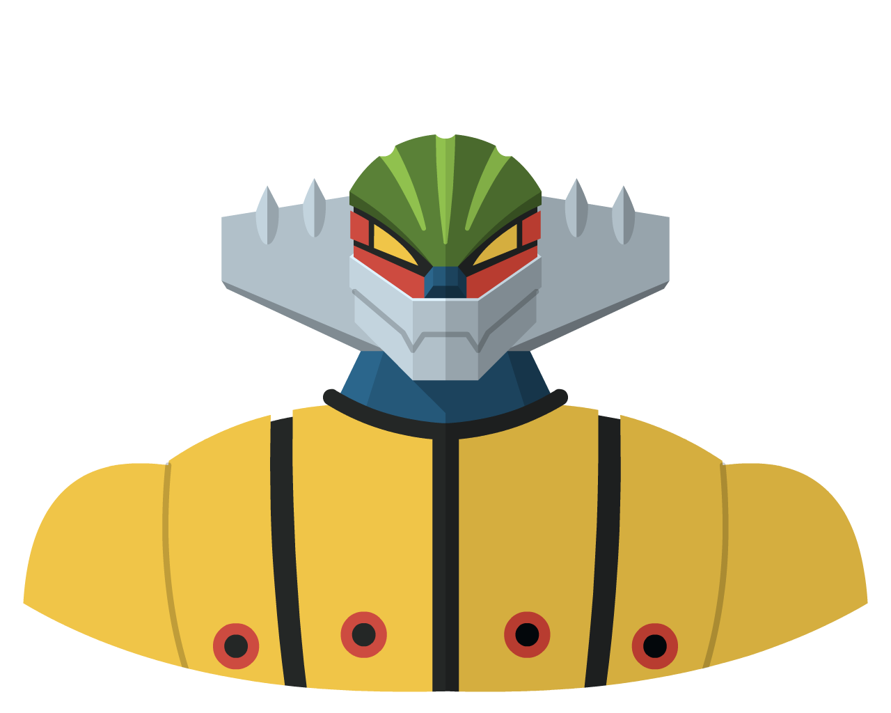 Go Nagai’s Jeeg Flat Icon & Avatar • Yoolk • Digital Ninja