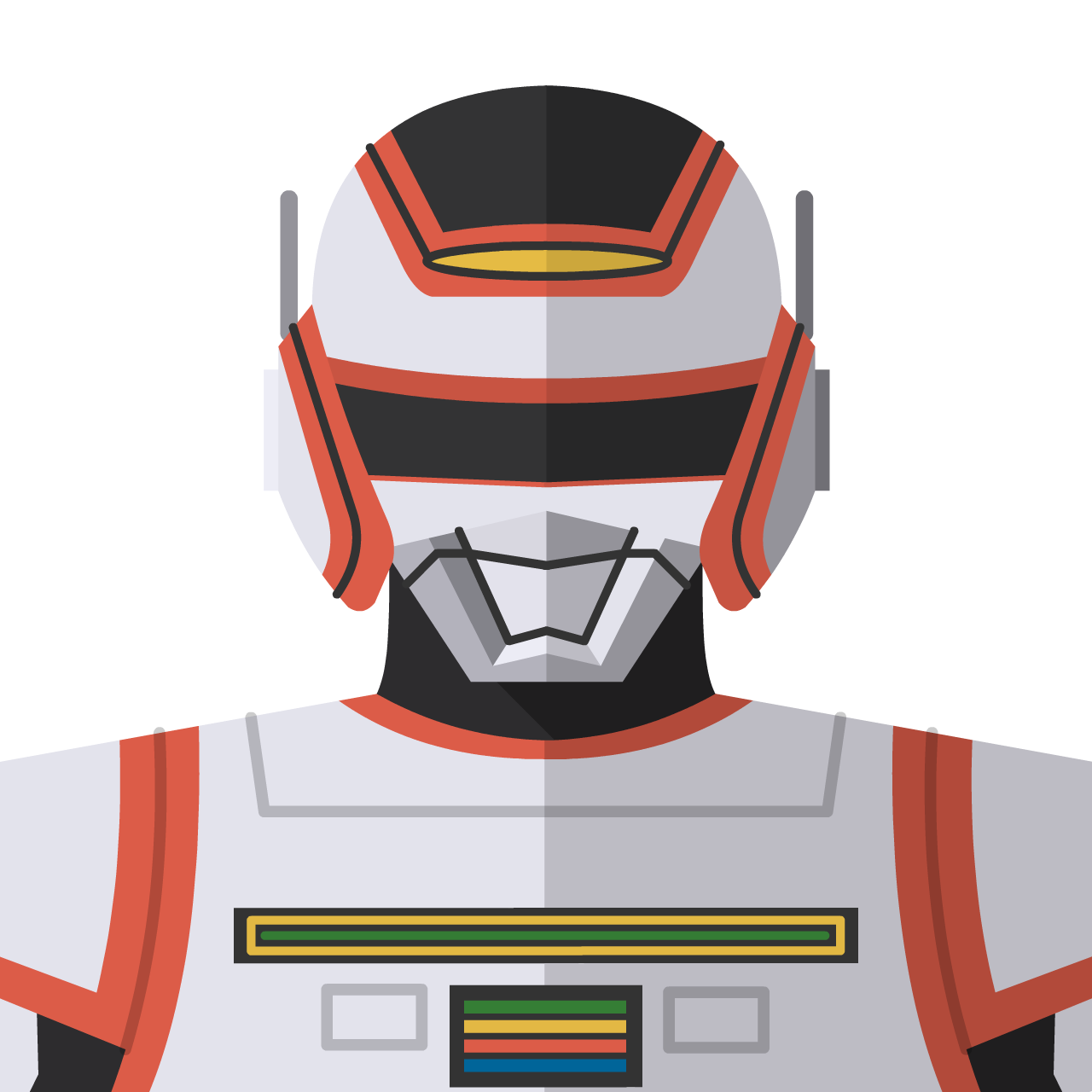 MegaBeast Investigator Juspion Flat Icon & Avatar • Yoolk • Digital Ninja