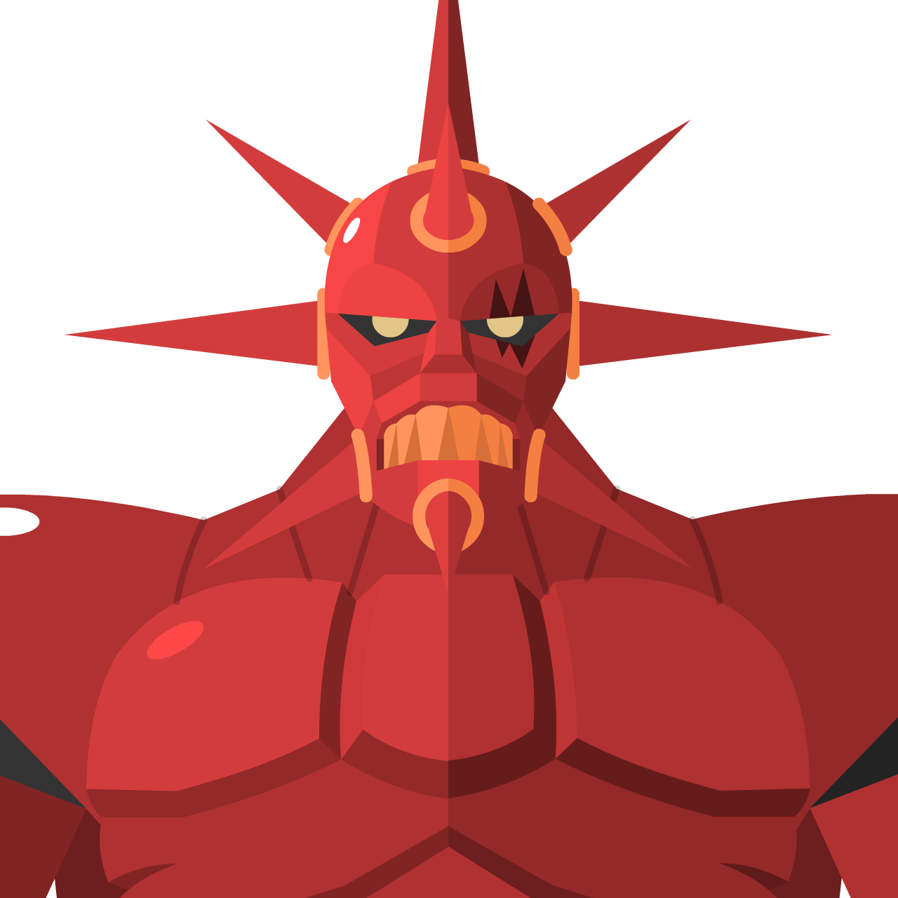 Silverhawks Mon*Star Flat Icon & Avatar • Yoolk • Digital Ninja