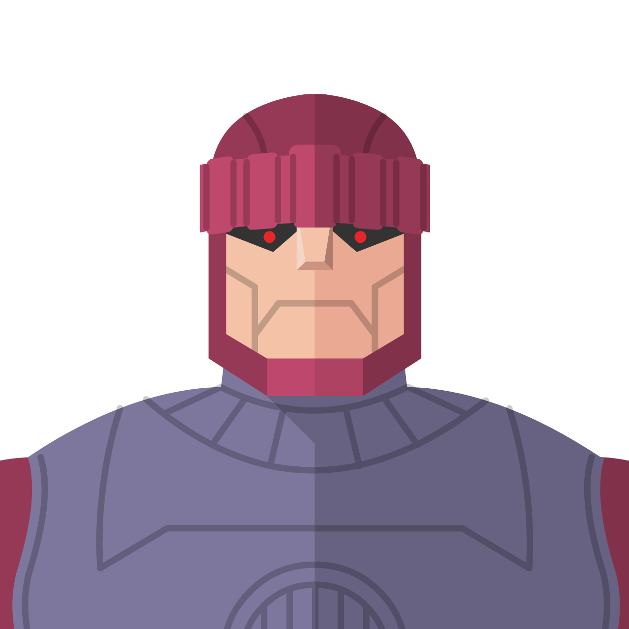 Marvel"s Sentinel Flat icon & Avatar • Yoolk • Digital Ninja